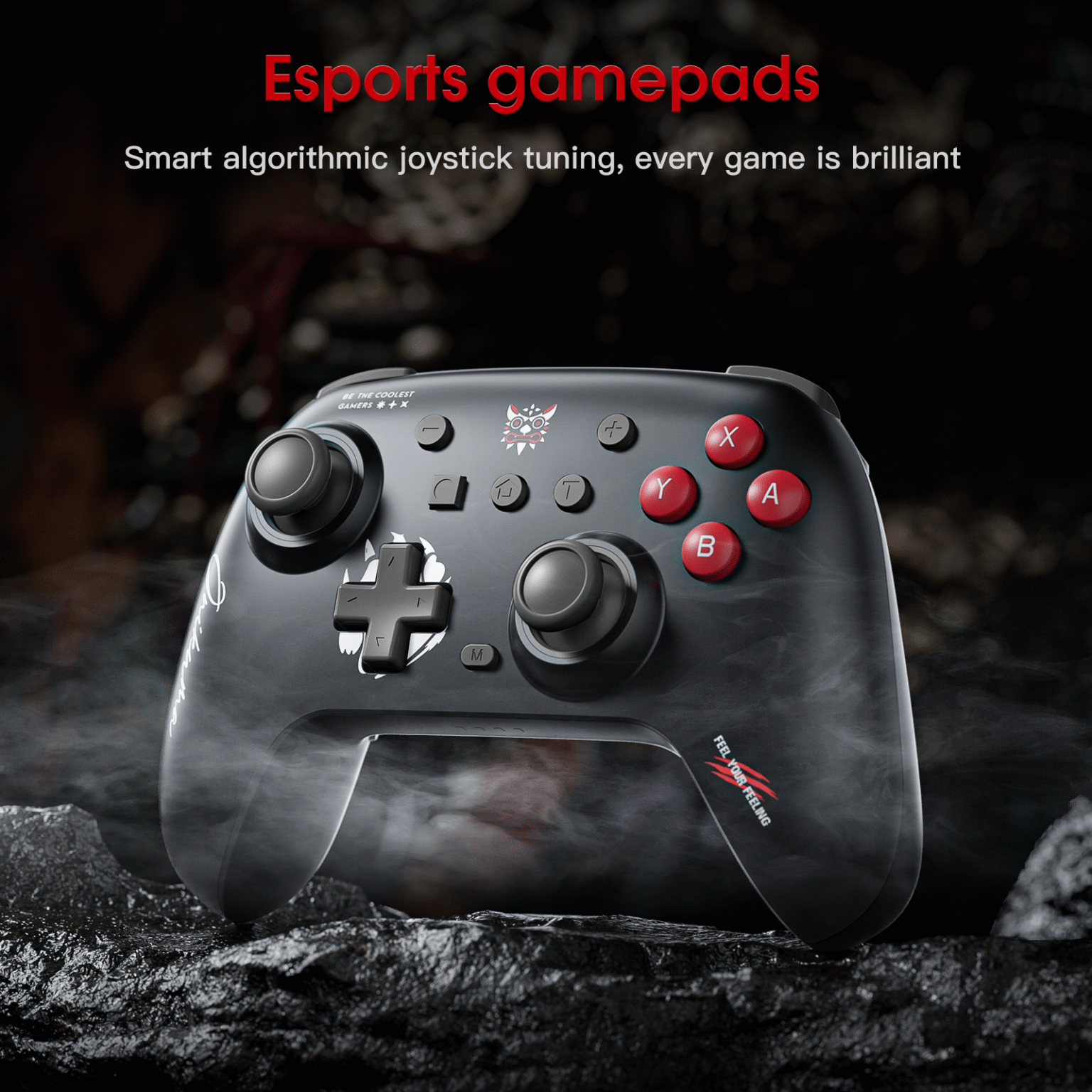 ONIKUMA C1 Wireless Controller for PC & Nintendo Switch – Black ...