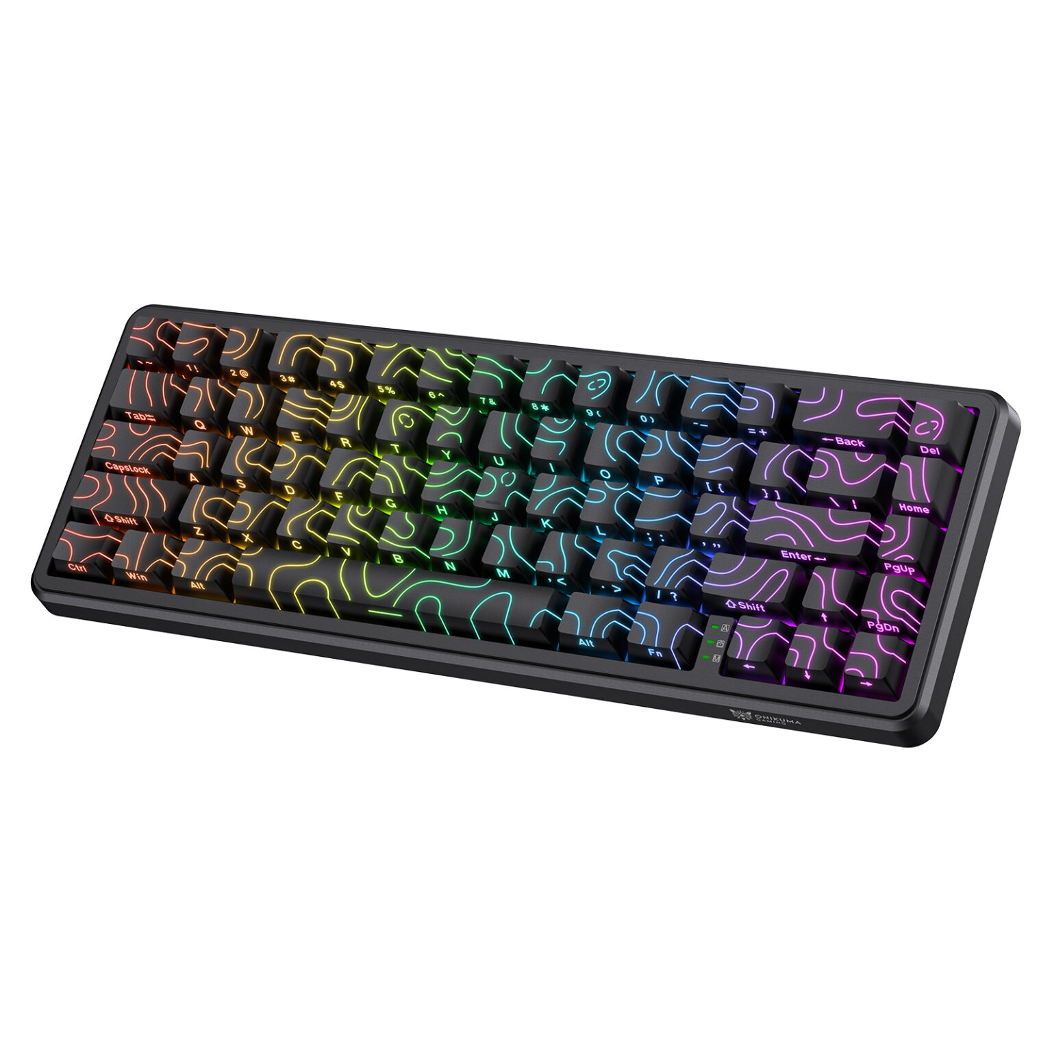 Onikuma G67 Wired RGB Magnetic Axis Hot-Swappable Mechanical Keyboard ...