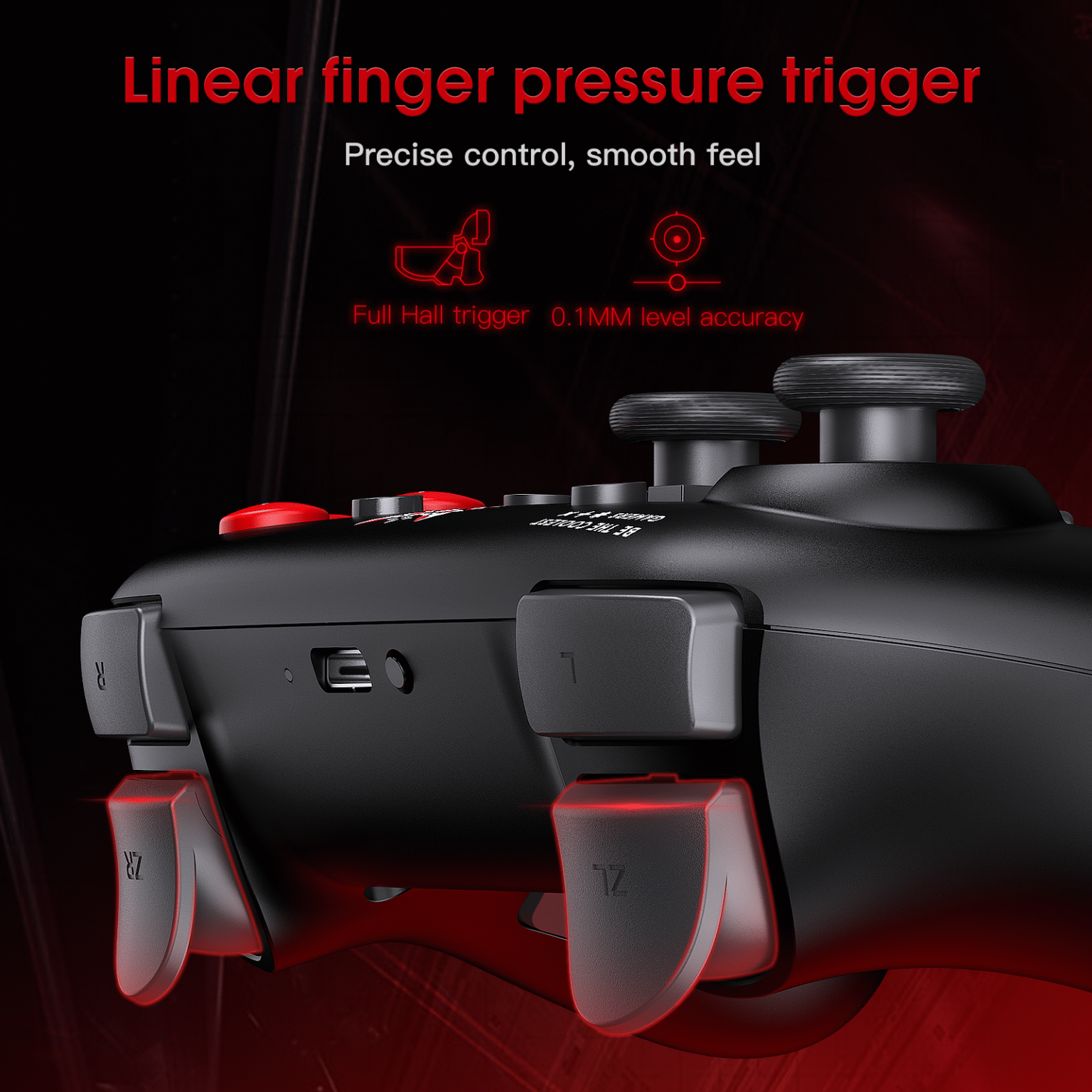 ONIKUMA C1 Wireless Controller for PC & Nintendo Switch – Black ...