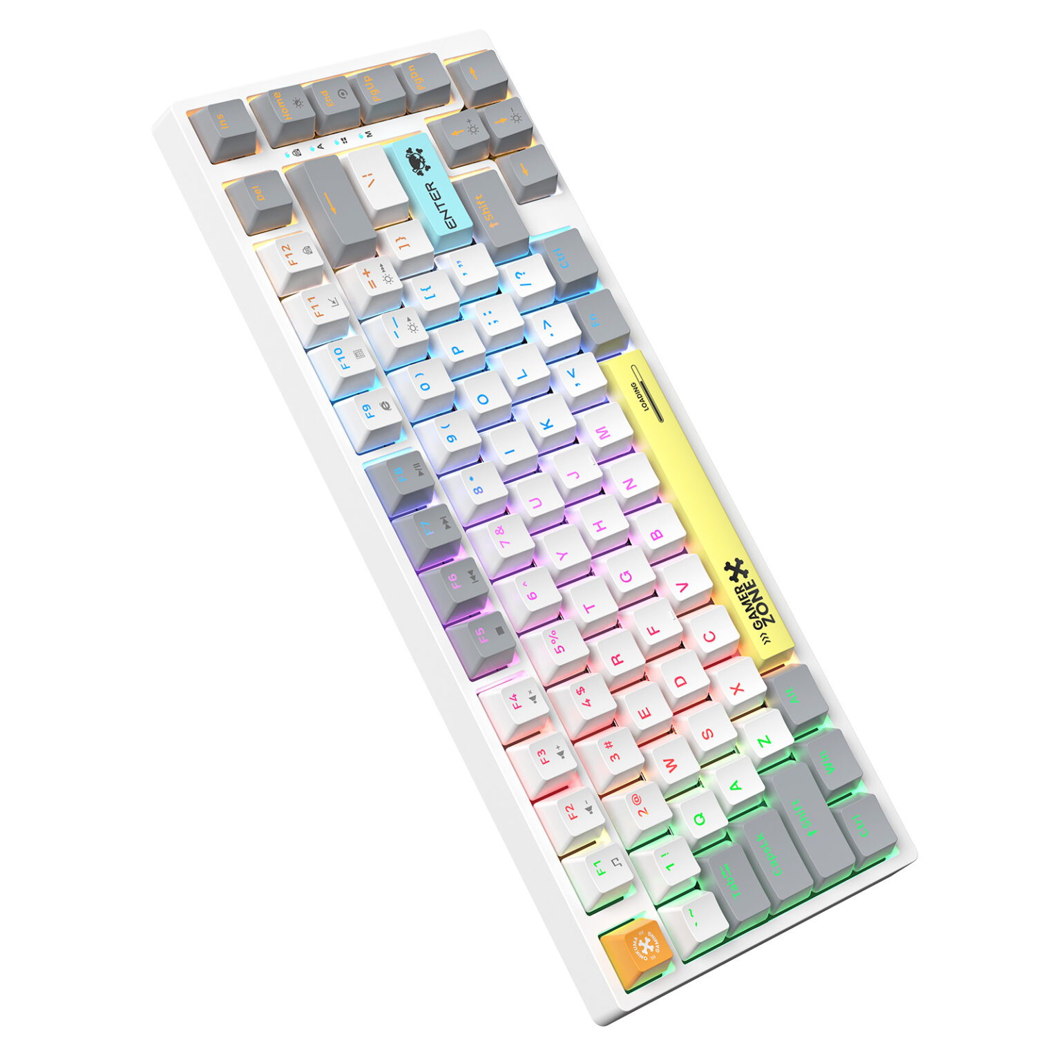 Onikuma G58 Hot-Swappable 82-Key RGB Mechanical Gaming Keyboard – USB ...